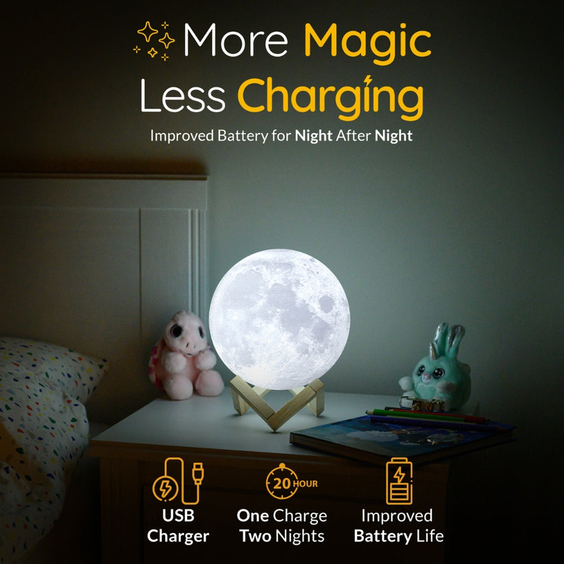 Mind-Glowing Moon Lamp - Illuminate Your Space with Our Moon LED Light